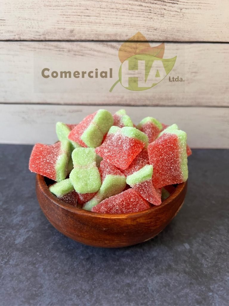 Gomitas tajadas de acidas sandia 1kg – Comercial H A